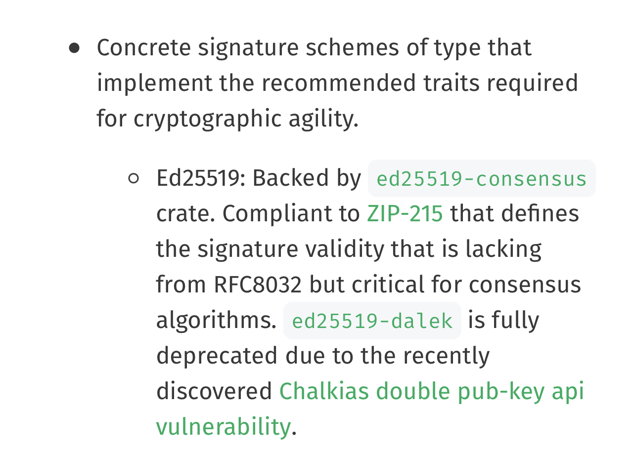 Ed25519 Deep Dive Addendum